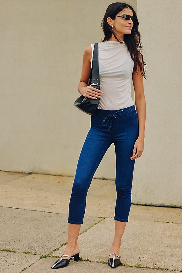 Free People We The Free Knockout Mid-Rise Crop Jeans - ShopStyle