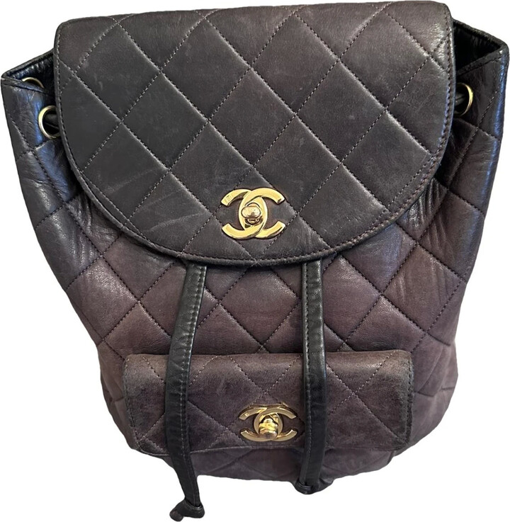 Chanel Duma leather backpack - ShopStyle