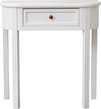 Melody Maison White Half Moon Table - Daventry White Range - ShopStyle