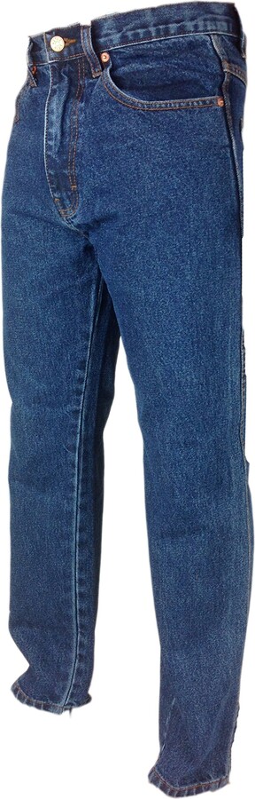 AZTEC JEANS Big Size 42-56 Waist Hard Wearing Tough Mens Work Jeans ...