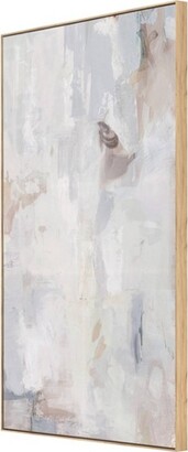 Threshold designed w/Studio McGee 58" x 38" Tonal Abstract Framed ...