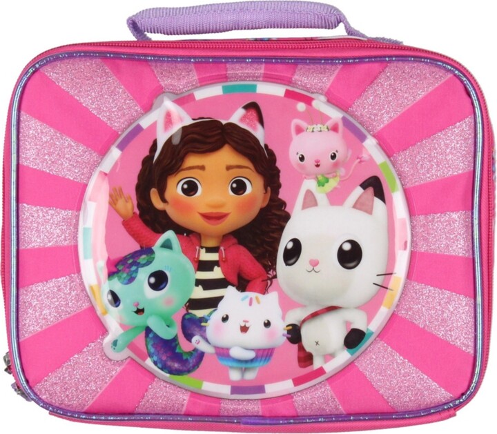 Gabby's Dollhouse Kids Lunch Box Pandy Paws and Kitty Friends Insulated ...