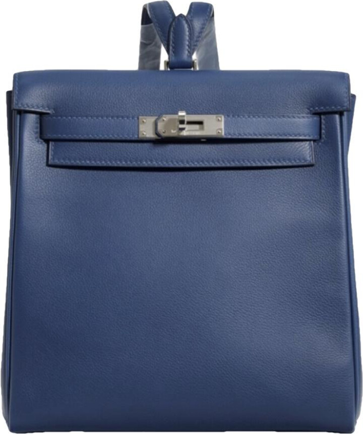Hermes Leather backpack - ShopStyle