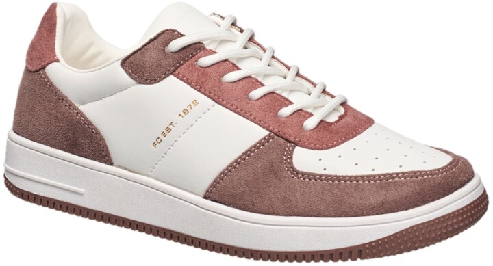 French Connection Women's Brie Court Lace-up Sneakers - ShopStyle