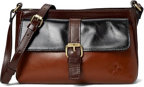 Patricia Nash Maisie C/B (Black/British Tan/Tan) Cross Body Handbags ...