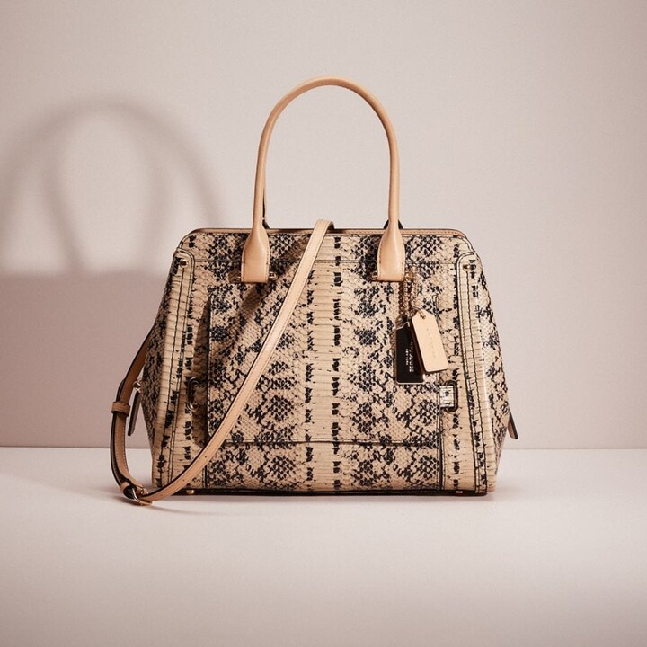 Coach Restored Swagger Frame Satchel - ShopStyle Shoulder Bags