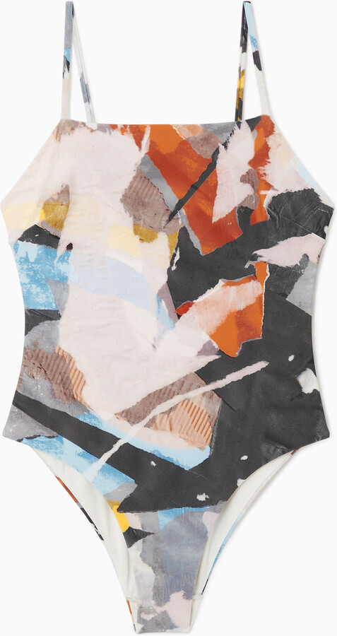 COS Crossover-Back Swimsuit - ShopStyle