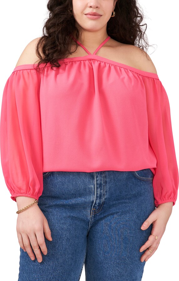 41％割引FREE SIZE国内外の人気が集結 Ameri medi sheer off shoulder blouse Tシャツ/カットソー(七分/長袖) トップスFREE SIZE-OTA ...