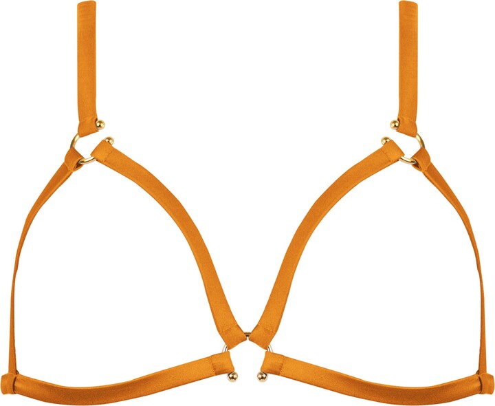 Studio Pia - Clea Frame Bra In Amber - ShopStyle