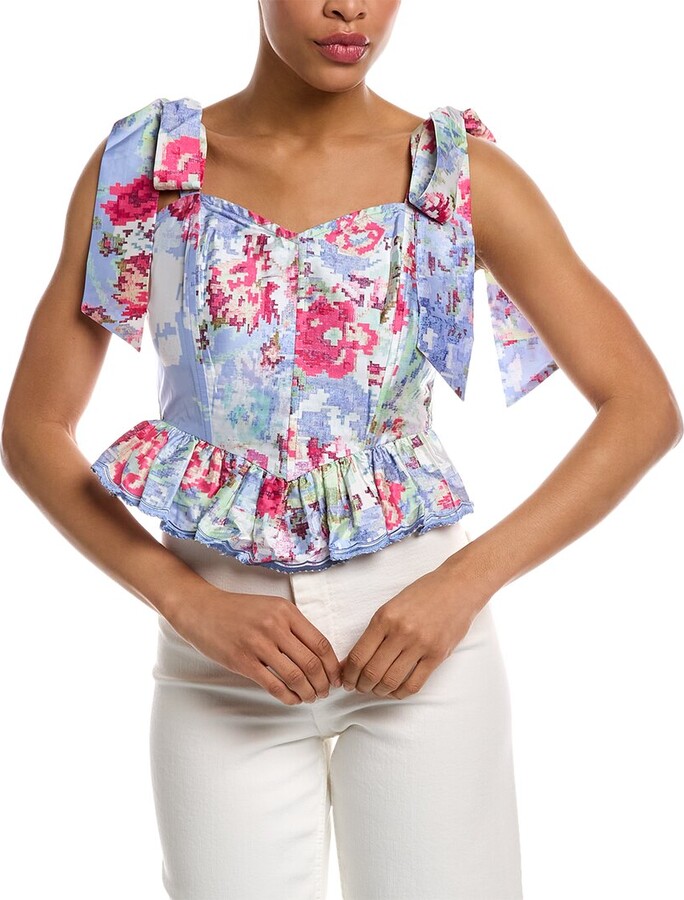 HEMANT AND NANDITA Corset Top - ShopStyle