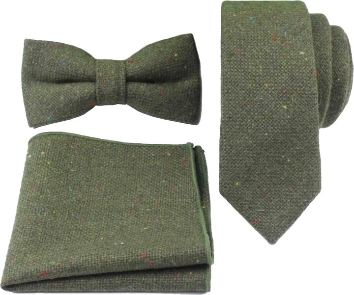 DB Dickie Bow Men's Luxury Pre-Tied and Fully Adjustable Bow Tie ...