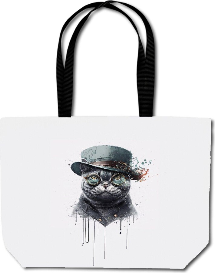 Warren Reed - Designer British Shorthair Cat With Glasses Splashart ...