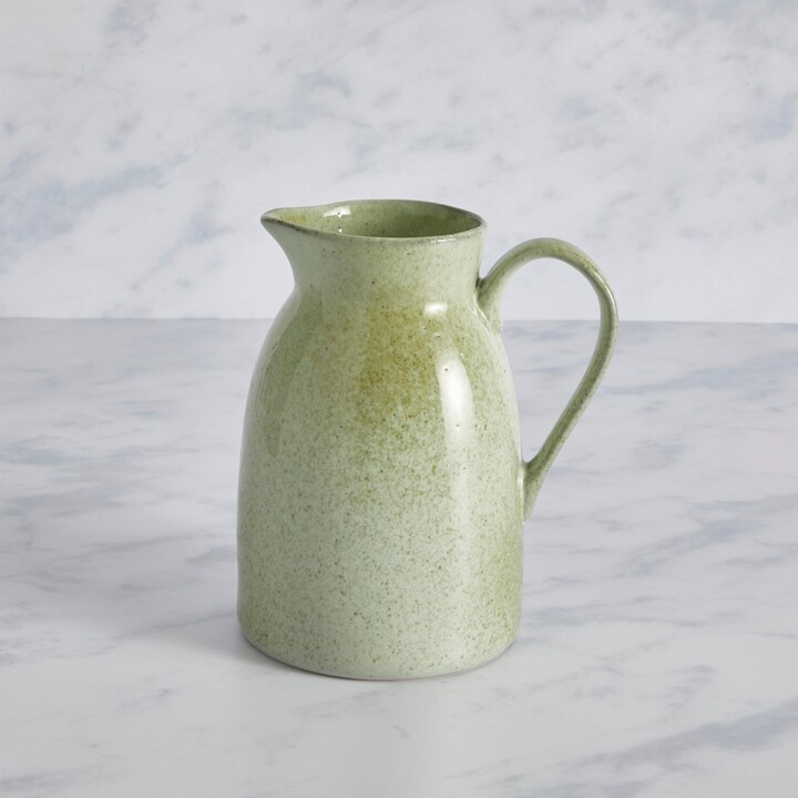 Dunelm Amalfi Reactive Glaze Pitcher, Sage Green - ShopStyle