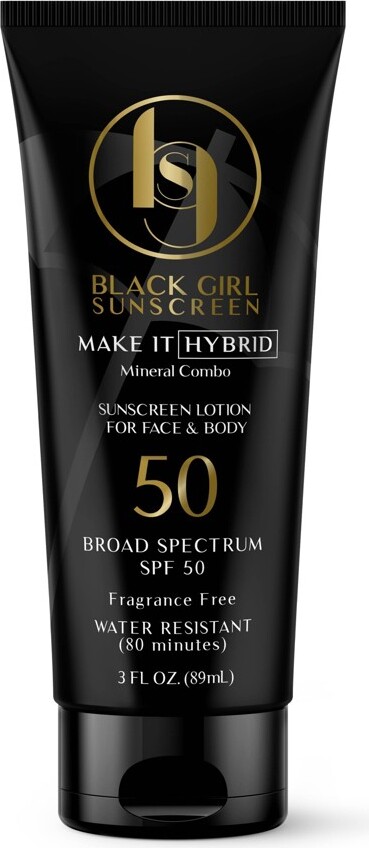 Black Girl Sunscreen Make it Hybrid with Zinc and Lavender Sunscreen ...