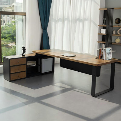 Galerie Centrale Clay brown Rectangular Solid Wood desks - ShopStyle
