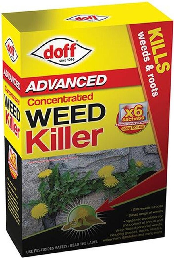 'Doff Advanced' Concentrated Weedkiller 6 Sachet - ShopStyle Garden Decor