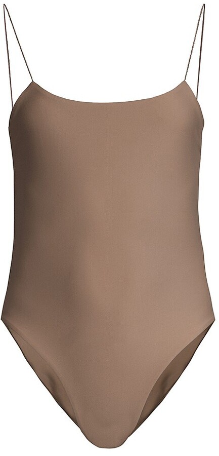 JADE SWIM Micro Trophy Low-Back One-Piece Swimsuit - ShopStyle