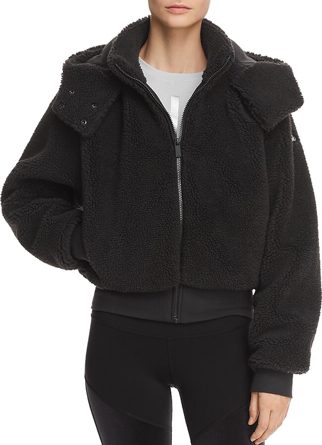 Alo Yoga Foxy Sherpa Hooded Jacket - ShopStyle