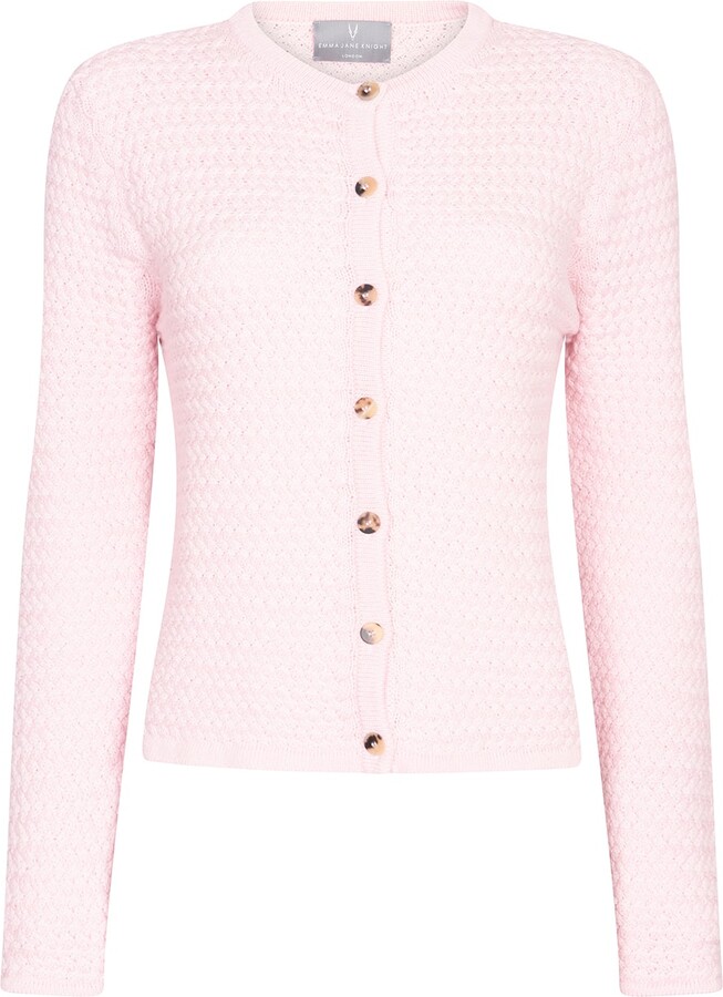 Emma Jane Knight Cross-Stitch Cashmere Jacket - ShopStyle