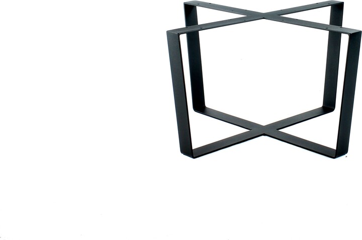 Etsy Wide Top Coffee Table Base/Solid Top/Glass/Granite/Live Edge Tops ...