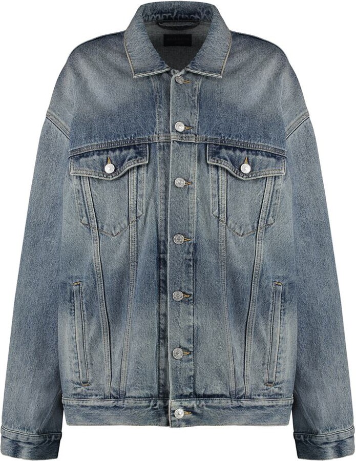 Balenciaga Denim Jacket - ShopStyle