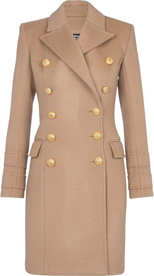 Balmain Coats - ShopStyle