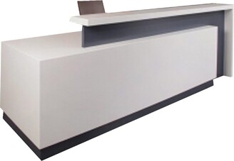 Etsy 63" To 98" Custom Reception Desk, Office Furniture, Counter ...