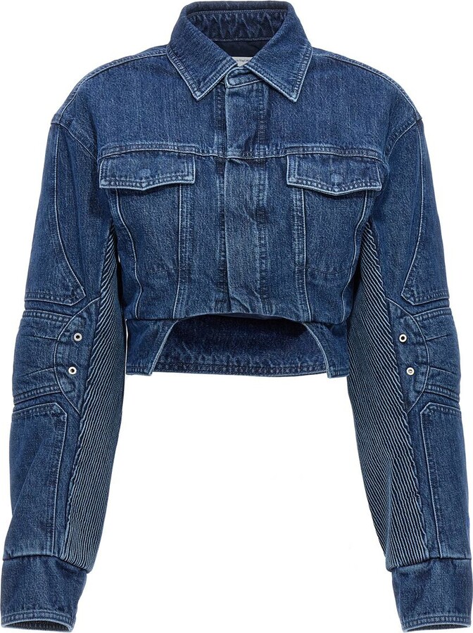 Off-White 'Motorcycle' denim jacket - ShopStyle