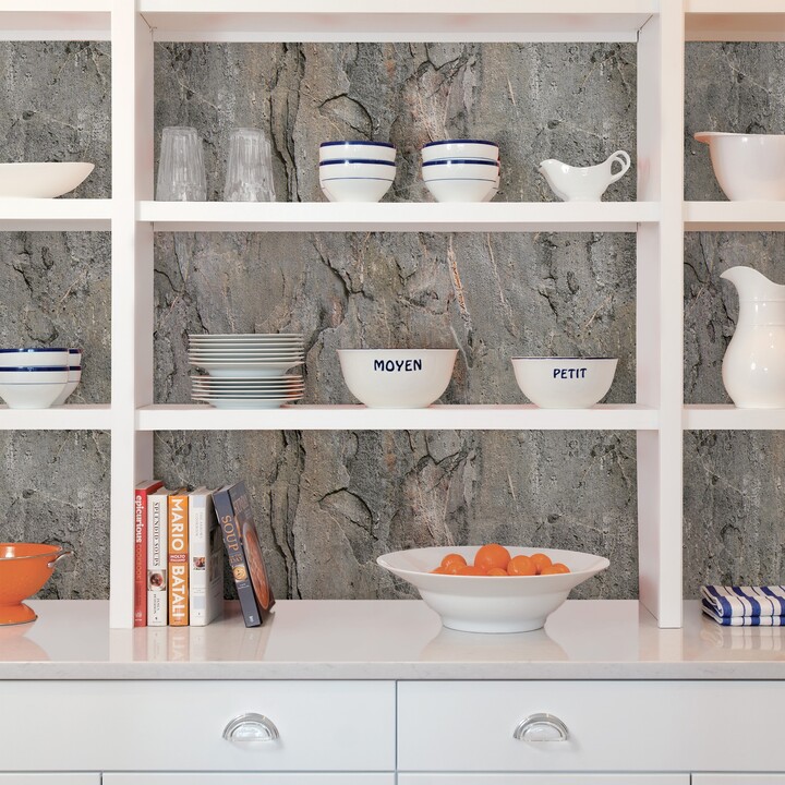 Fablon Greek Stone Sticky Back Plastic Grey - ShopStyle Decor