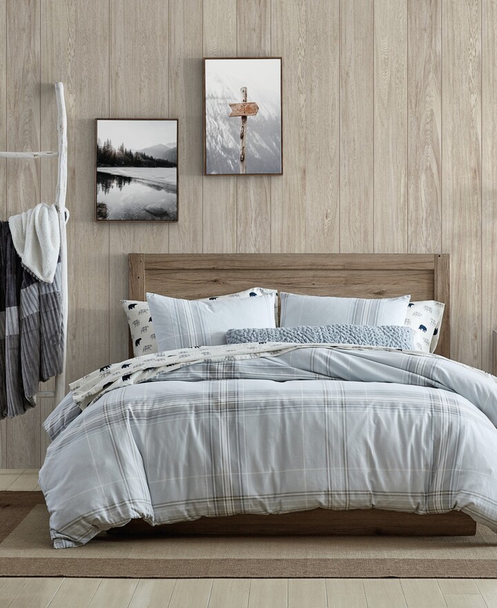 Bass Outdoor G.h. Bass & Co. Westport Plaid Comforter Set, King Bedding ...