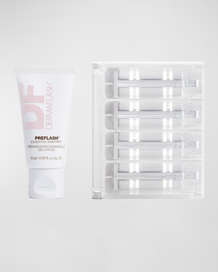 DERMAFLASH The Essentials 4-Week Sonic Dermaplaning Refill Kit ...