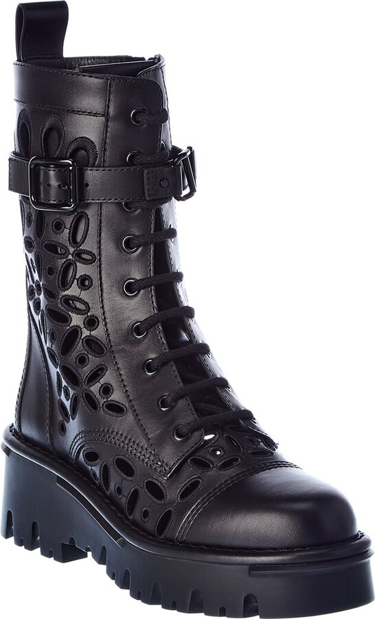 Valentino Atelier San Gallo Leather Boot - ShopStyle