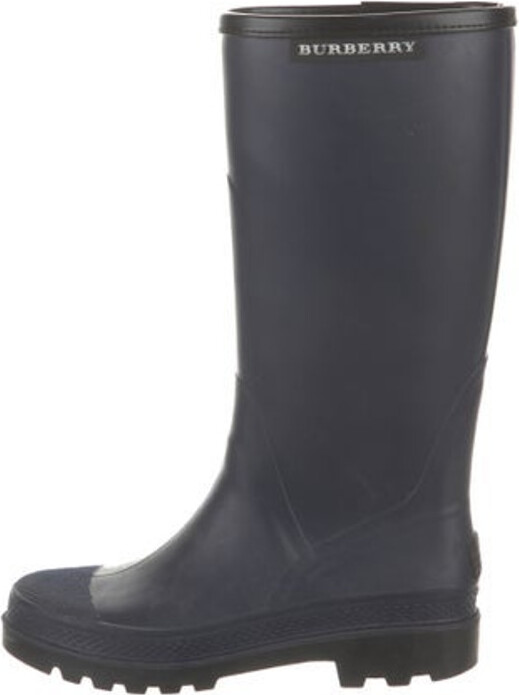 Burberry Rubber Rain Boots - ShopStyle