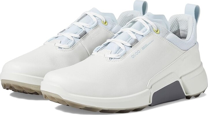 Ecco Biom H4 GORE-TEX(r) Waterproof Golf Hybrid (White/Air Cow Leather ...