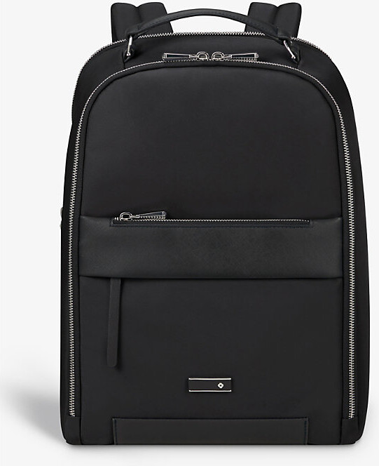 Samsonite Womens Black Zalia Recycled-plastic Backpack - ShopStyle