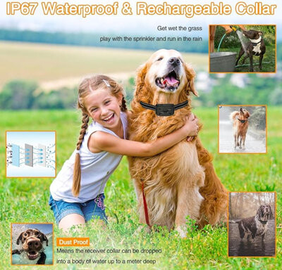 Invenitiah Wireless Dog Fence - ShopStyle Leashes, Harnesses & Collars