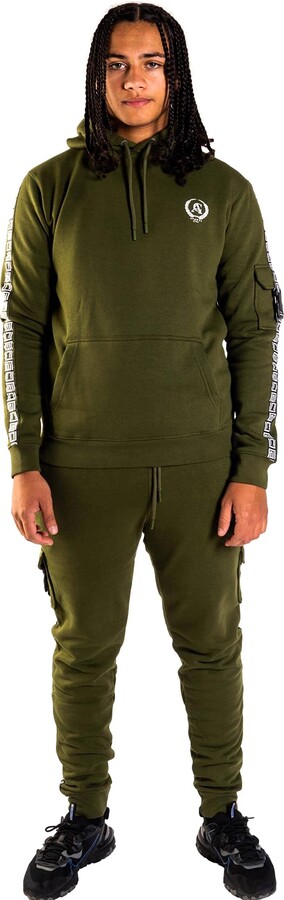 Avanti Club Utility Look Overhead Fleece Tracksuit - ShopStyle Jumpers ...
