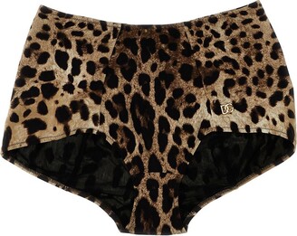Dolce & Gabbana 'Leopard' bikini bottom - ShopStyle Two Piece Swimsuits
