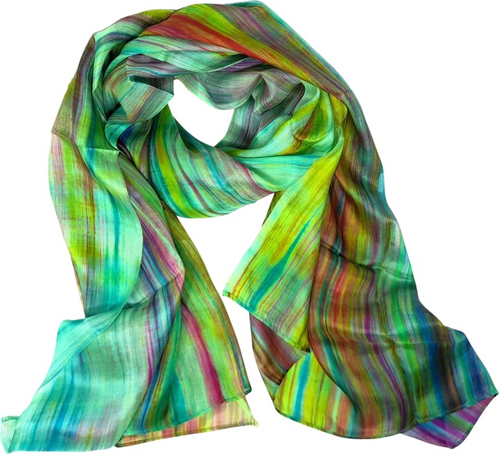 Millie & Boo Millie and Boo Silk Scarf for Women – Pure Mulberry Silk ...