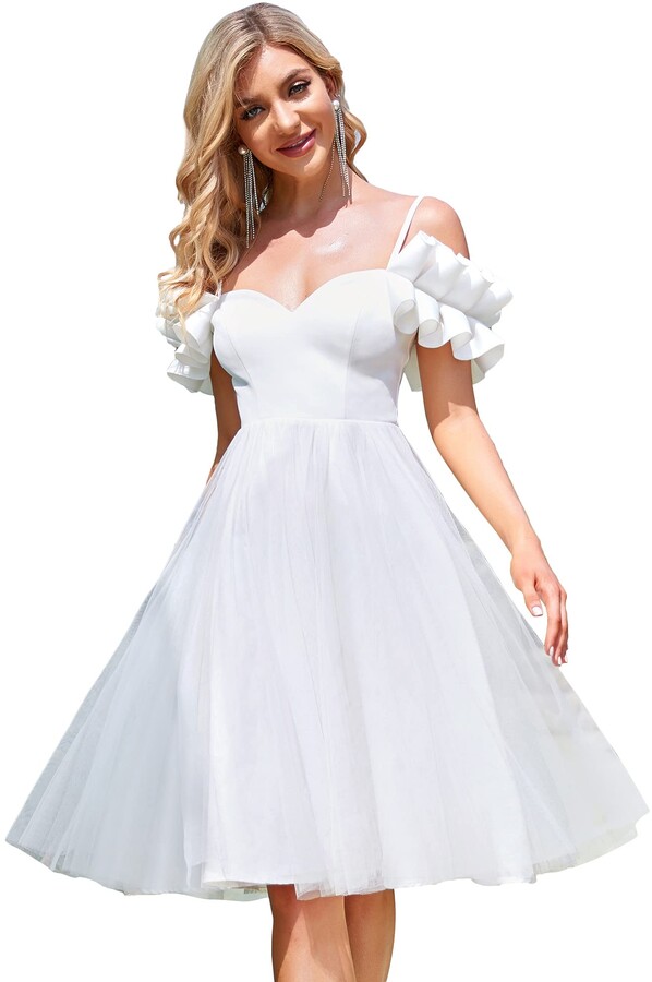 Ever Pretty Ever-Pretty Women's Adjustable Spaghetti Straps Stringy ...