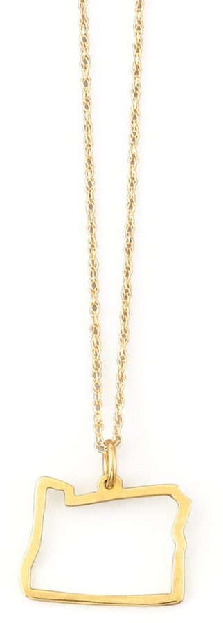 Maya Brenner Designs Maya Brenner 14k Gold Necklace, M-W & DC - ShopStyle