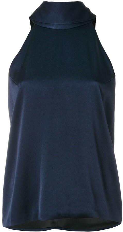 Galvan Sash Neck Tunic - ShopStyle Tops