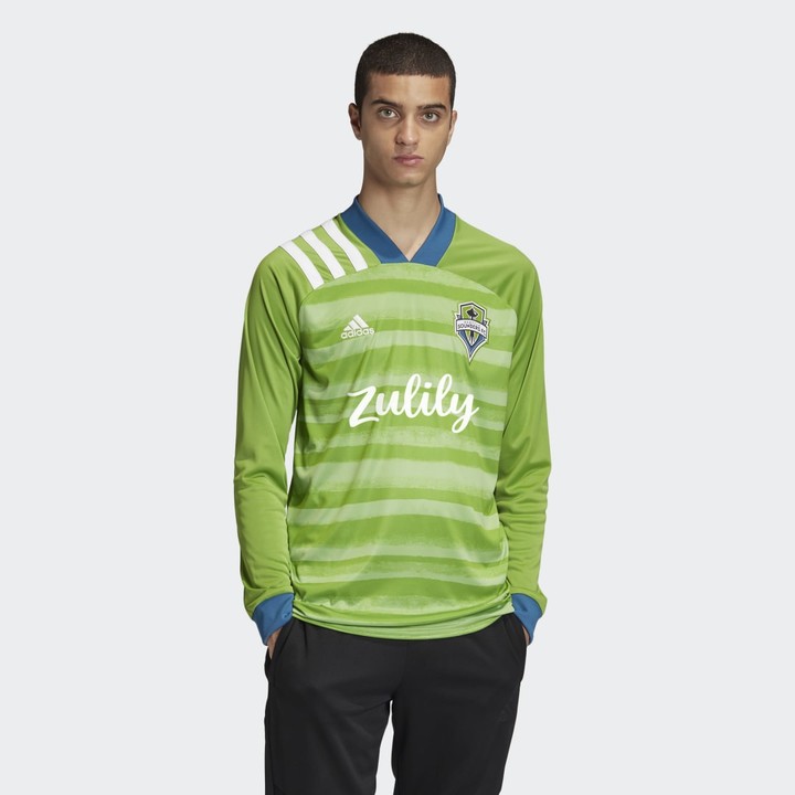 adidas Seattle Sounders FC Home Jersey - ShopStyle Long Sleeve Shirts