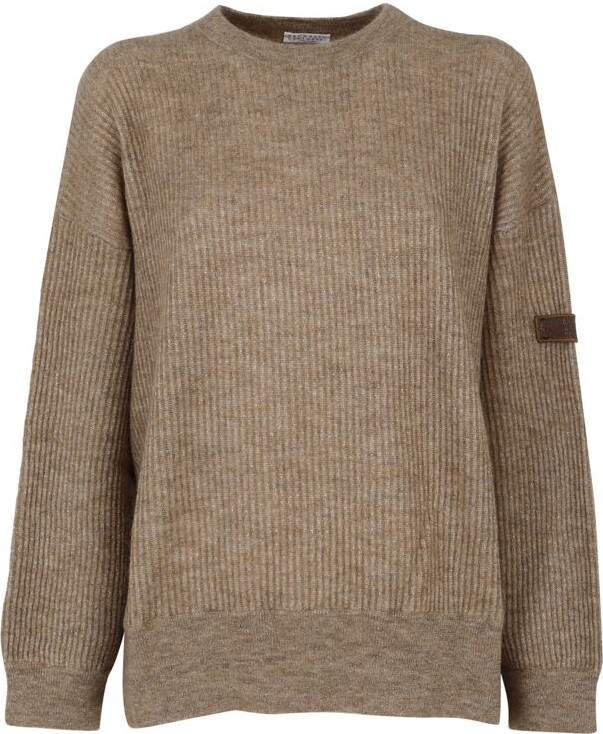 Brunello Cucinelli Jersey in mohair Sparkling English coast with ...
