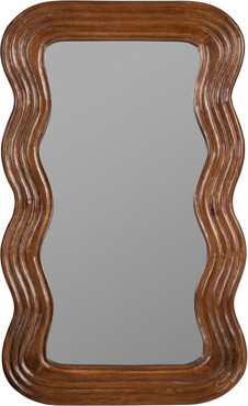 Joss & Main Axinia Solid Wood Wall Mirror - ShopStyle