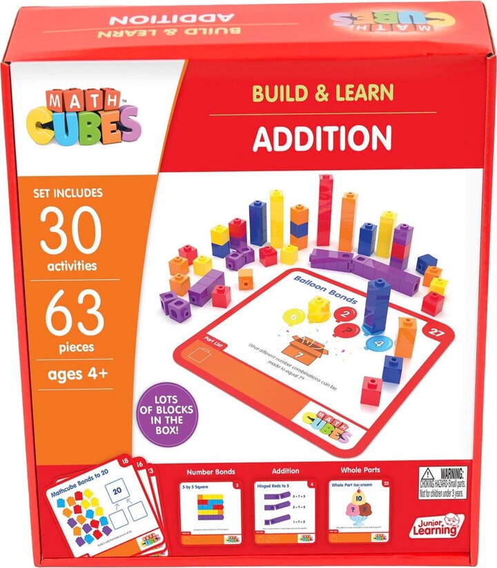 Junior Learning Mathcubes - Addition Activity Set - ShopStyle Arts ...