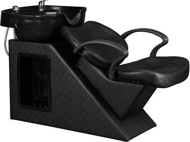 Inbox Zero Salon Shampoo Backwash Chair Unit With Deep ABS Plastic ...