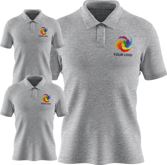 Purple Print House Personalised Workwear Polo Shirt Bundle Your Company Logo Polos Set Custom ...