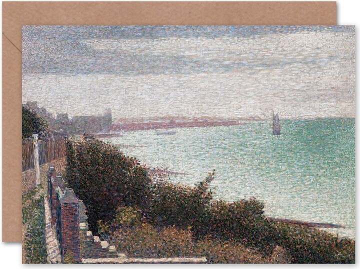 Artery8 Georges Pierre Seurat Grandcamp Un Soir Art Card - ShopStyle