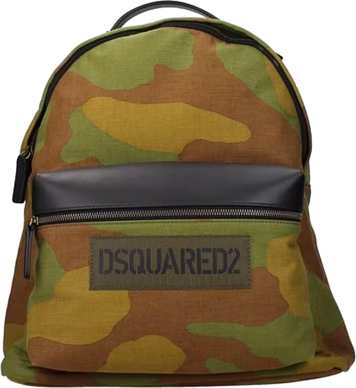 DSQUARED2 Logo Fabric Backpack - ShopStyle